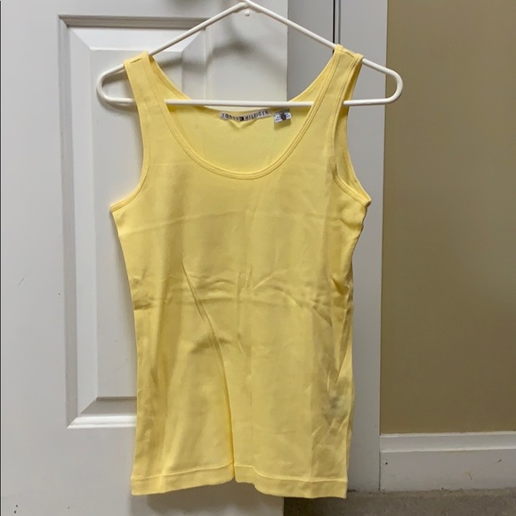 Tommy Hilfiger | Tops | Tommy Hilfiger Basic Yellow Tank | Poshmark